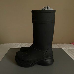 Balenciaga | Shoes | Balenciaga Croc Boots | Poshmark